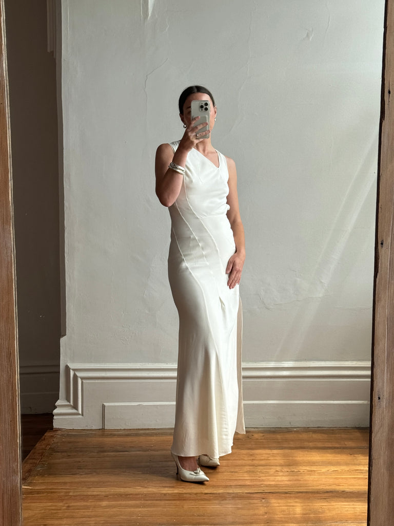 Vintage Y2K Christian Dior Wedding Dress Ivory – Call Me The Breeze